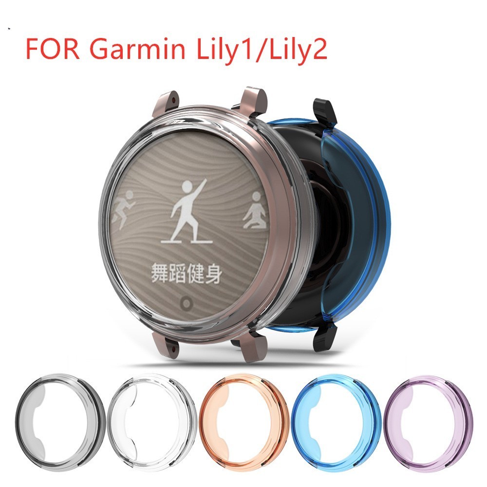 Thích hợp cho Garmin Lily2 Tpu Vỏ bảo vệ nửa gói Garmin Lily Soft Hollow Vỏ bảo vệ Lily2 Phim ...