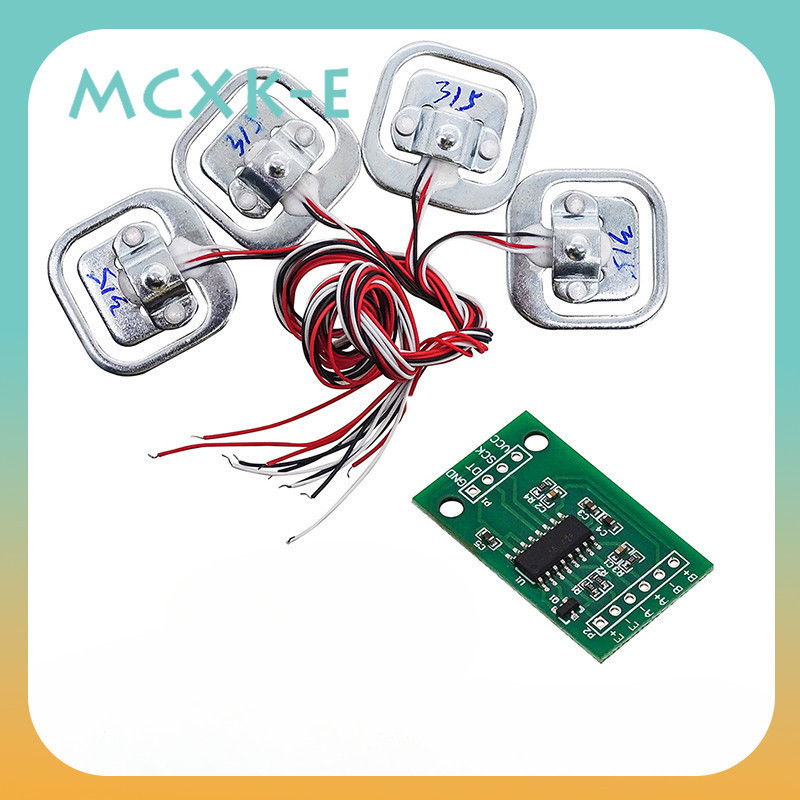 4 50kg Cân Con Người Load Cells & HX711 AD Kit Chống Căng Thẳng Cảm ...