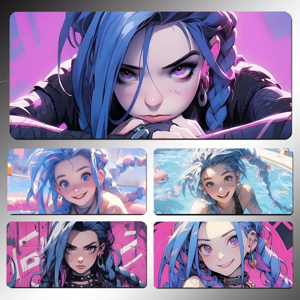 Miếng Lót Chuột Jinx Từ Liên Minh Huyền Thoại Bàn Phím Máy Tính Dày Cực ...