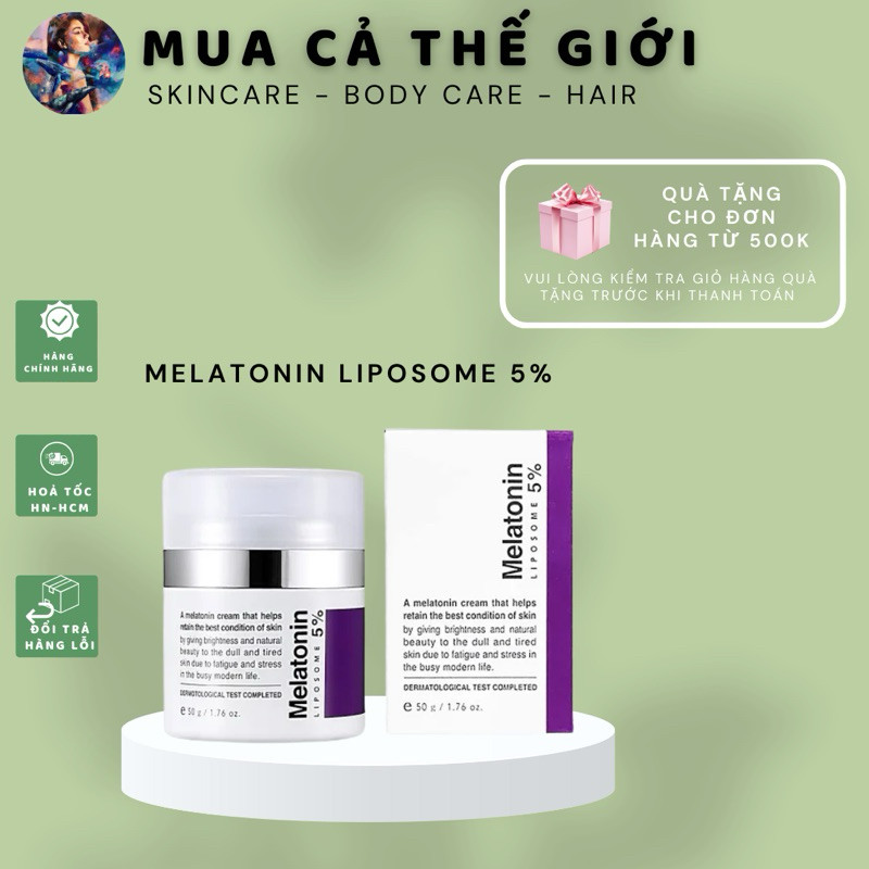 Kem Dưỡng Melatonin Liposome 5% Maxclinic Time Return Cream 50g ...