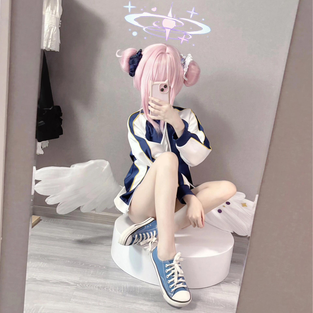 blue archive Áo khoác Trang phục thể thao blue archive jacket blue ...