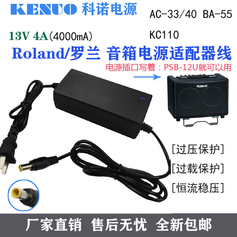 Loa Roland / Roland AC-33 / 40 BA-55 KC110 EX Bộ sạc dây nguồn PSB-12U ...