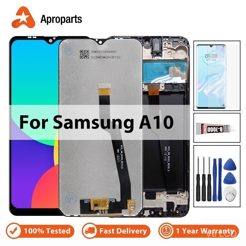 Màn hình LCD cho Samsung Galaxy A10 A10s a105f sm-a105g a107m khung ...