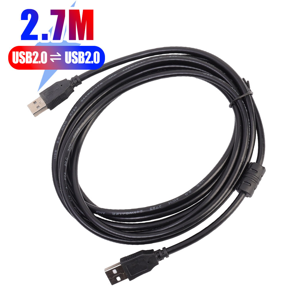 Cáp dữ liệu USB 2.0 hai đầu - (0,45M-2,7M) Bộ sạc mở rộng từ đầu đực ...