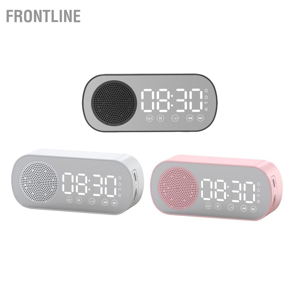 Frontline Đồng hồ loa Bluetooth báo thức gương kỹ thuật số thông minh ...