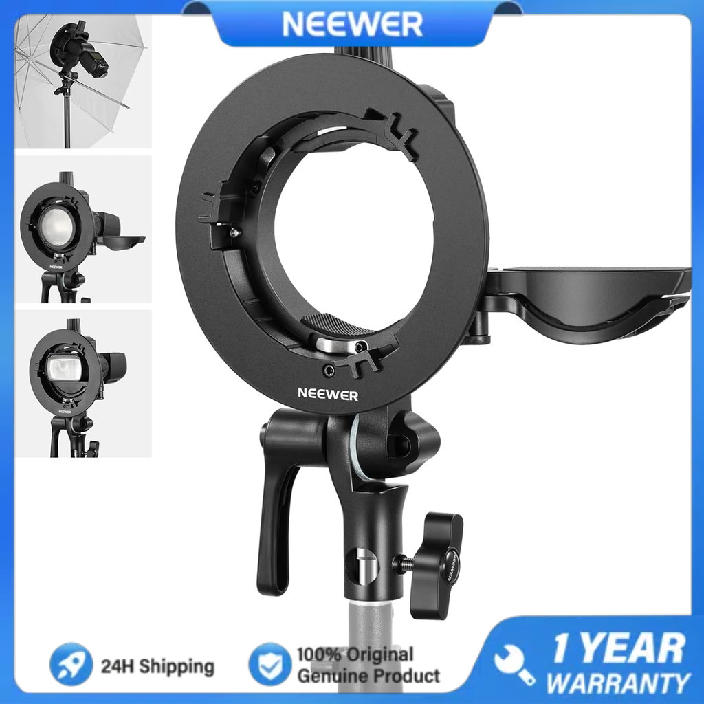 Neewer CRB1 S Loại Bowens Giá đỡ cho đèn Flash đầu vuông tròn | Shopee ...
