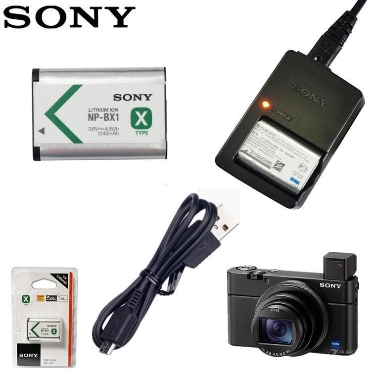 Pin máy ảnh Sony DSC-RX100 M2 M3 M4 M5 M6 M7 Bộ sạc NP-BX1 + Cáp dữ ...