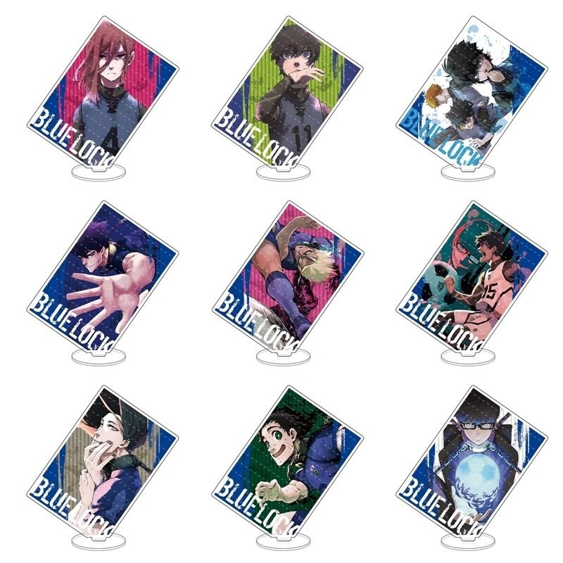 Mô hình Standee Blue Lock Isagi Nagi Meguru Chigiri Reo Sae Itoshi Rin ...