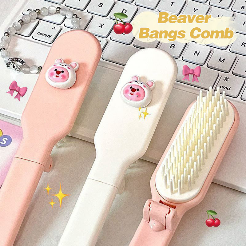 Sáng Tạo Ngộ nghĩnh Lược Có Thể Gập Lại Miệng Lớn Lược Tóc Màu Kẹo ...