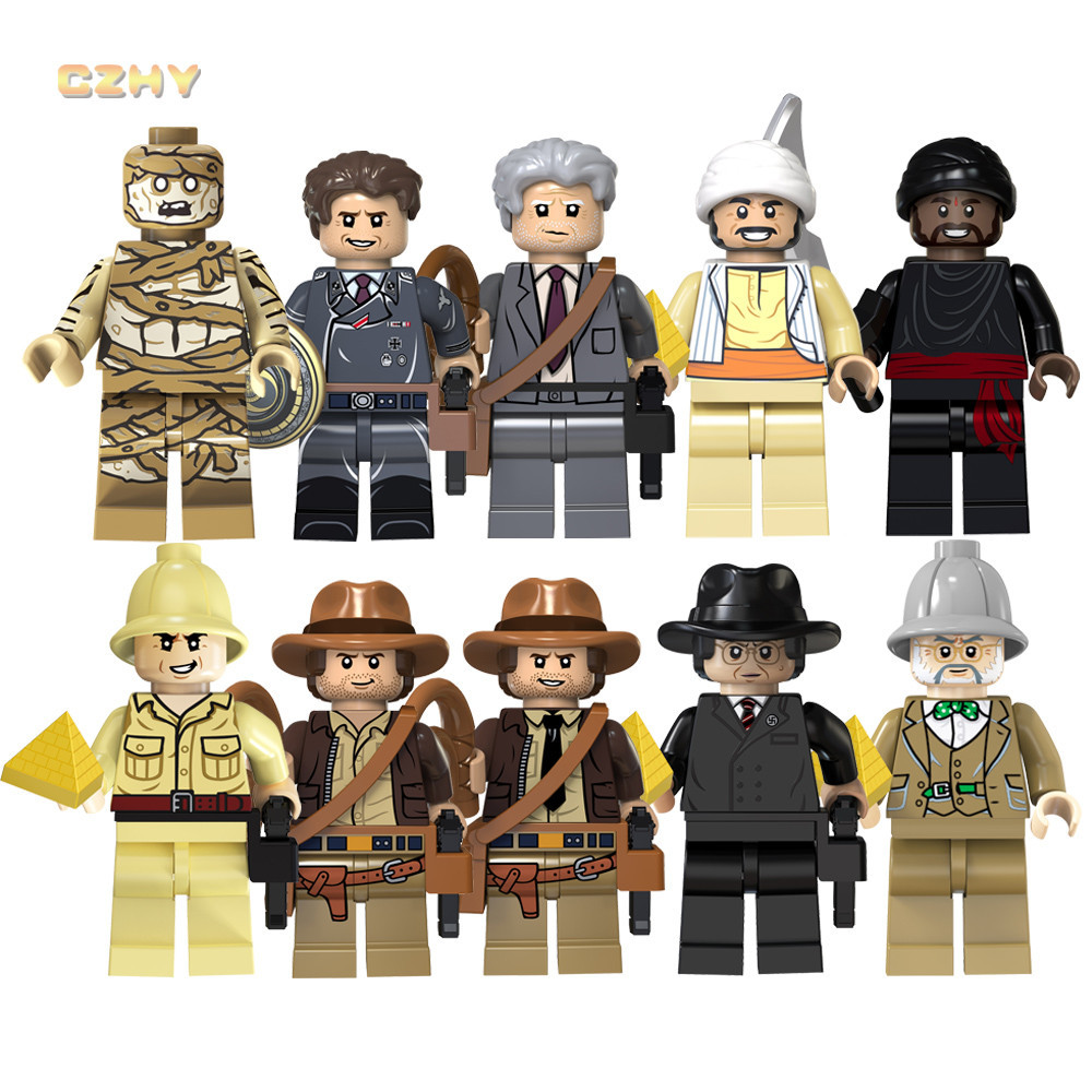 Indiana Jones Brody Marion Ravenwood Phim Series Khối Xây Dựng Hình Đồ ...