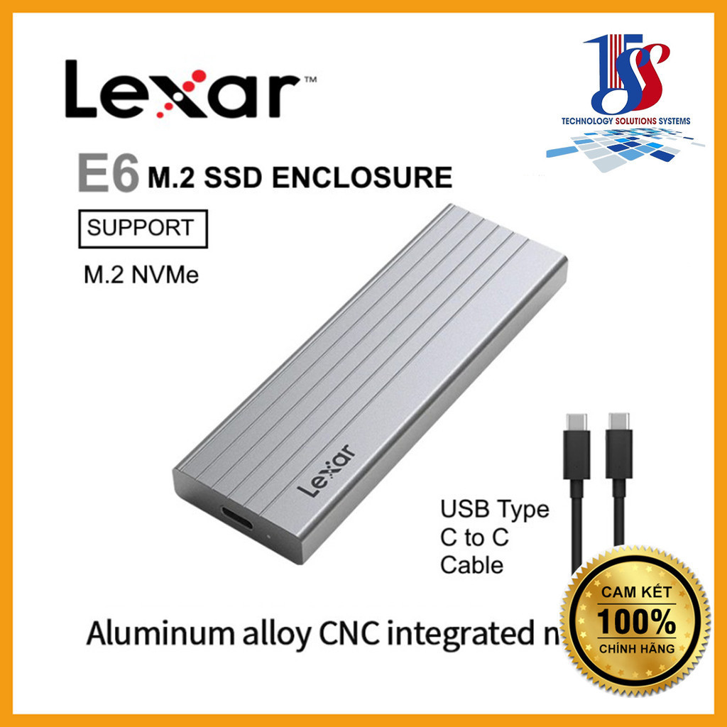Thiết bị đựng ổ cứng SSD Box Lexar LPAE06-RNBNG M.2 PCIe NVMe - Hàng ...