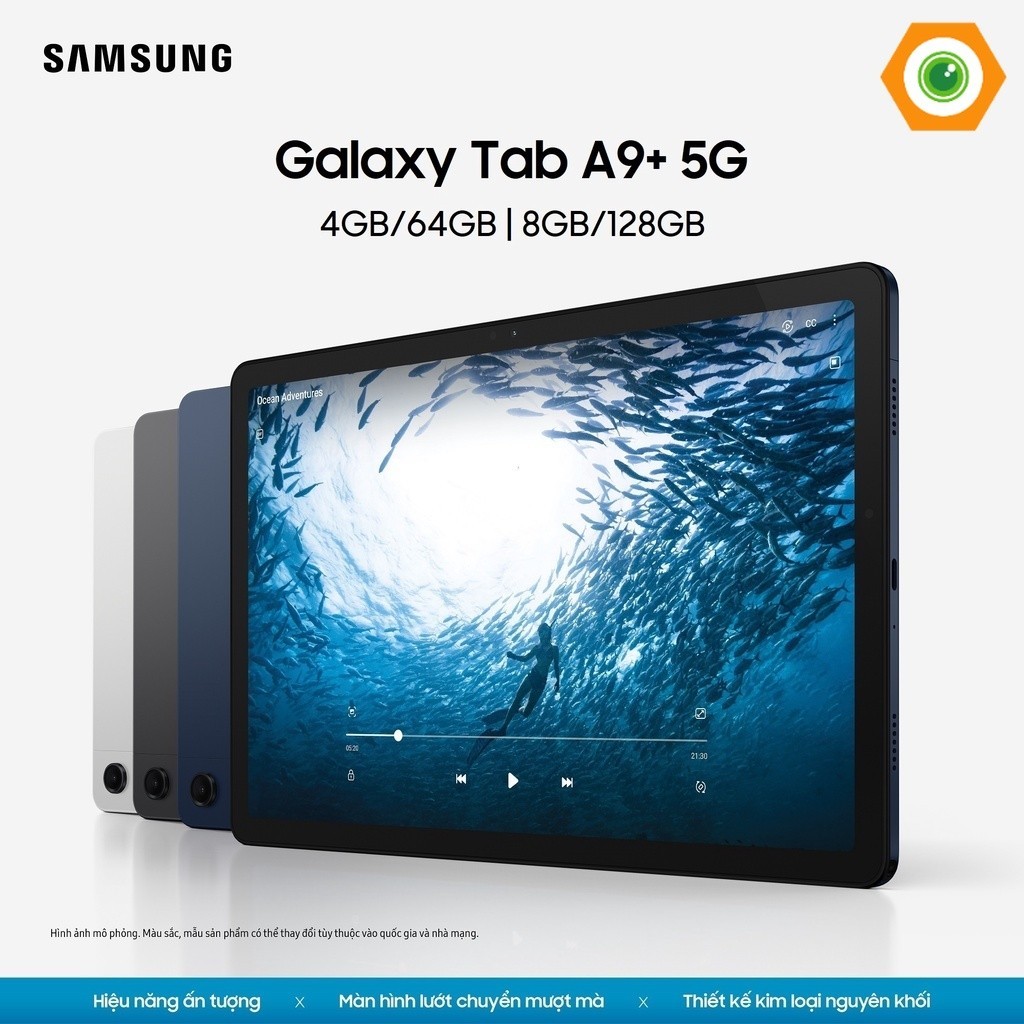 Máy tính bảng Samsung Galaxy Tab A9+ 5G SM-X216 4GB/64GB và 8GB/128GB - Hàng chính hãng | Shopee ...