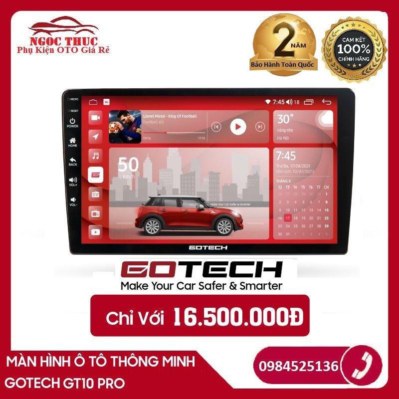 MÀN HÌNH Ô TÔ THÔNG MINH GOTECH GT10 PRO 9inch, 10inch .RAM 4GB ROM ...
