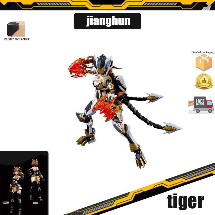 Jianghun hổ Lắp Ráp Mô Hình 15031 Shadow Series Mười Hai Giờ Âm Shi ...