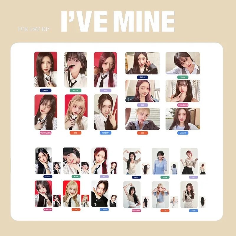 Mô hình Standee Idol Kpop IVE Gaeul Yujin Rei Wonyoung Liz Leeseo a01 ...