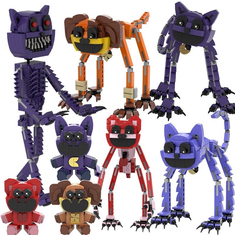 Poppy playtime 3 Legog Khối Xây Dựng Lắp Ráp Mỉm Cười Critters Mô Hình ...