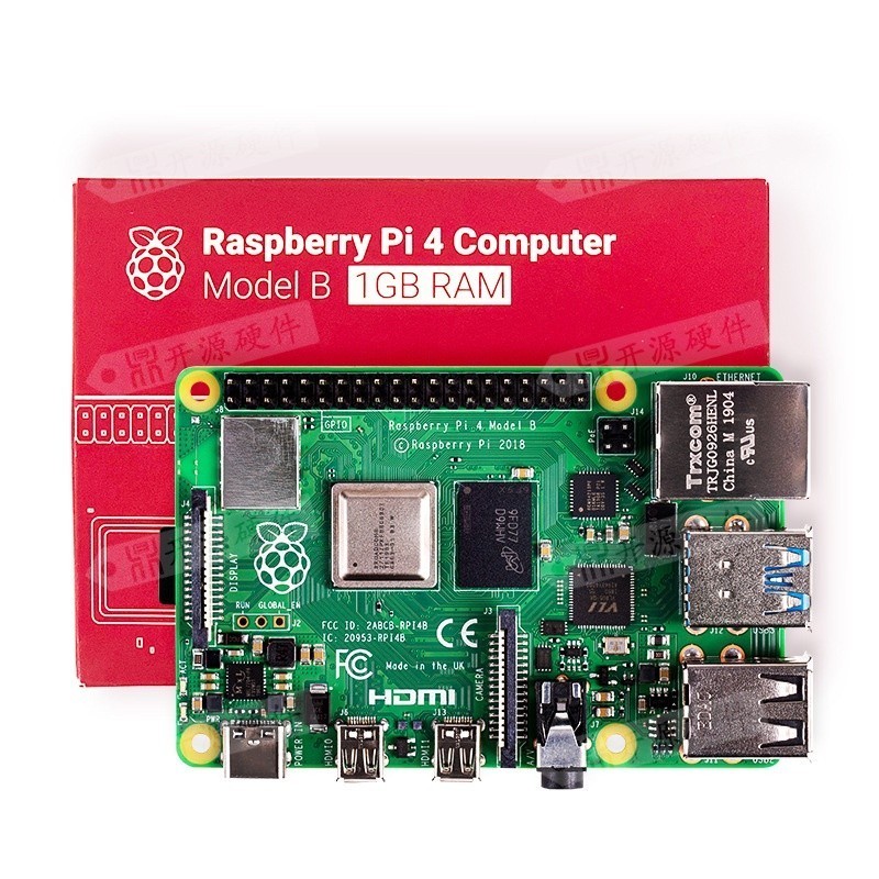 Raspberry Pi thế hệ thứ 4 raspberry pi 4b mô hình B Python lập trình trí tuệ nhân tạo bảng phát ...