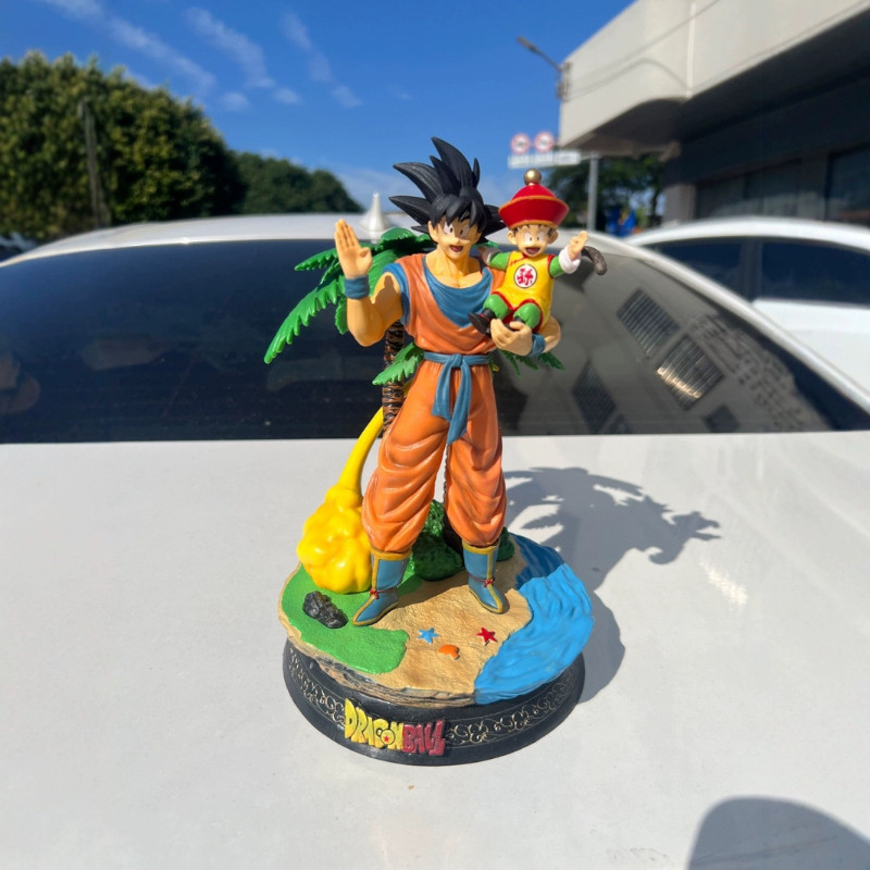 Dragon Ball Hàng Hóa Cảnh Goku Son Goku Cha Và Con Trai Gohan Cổ Điển ...