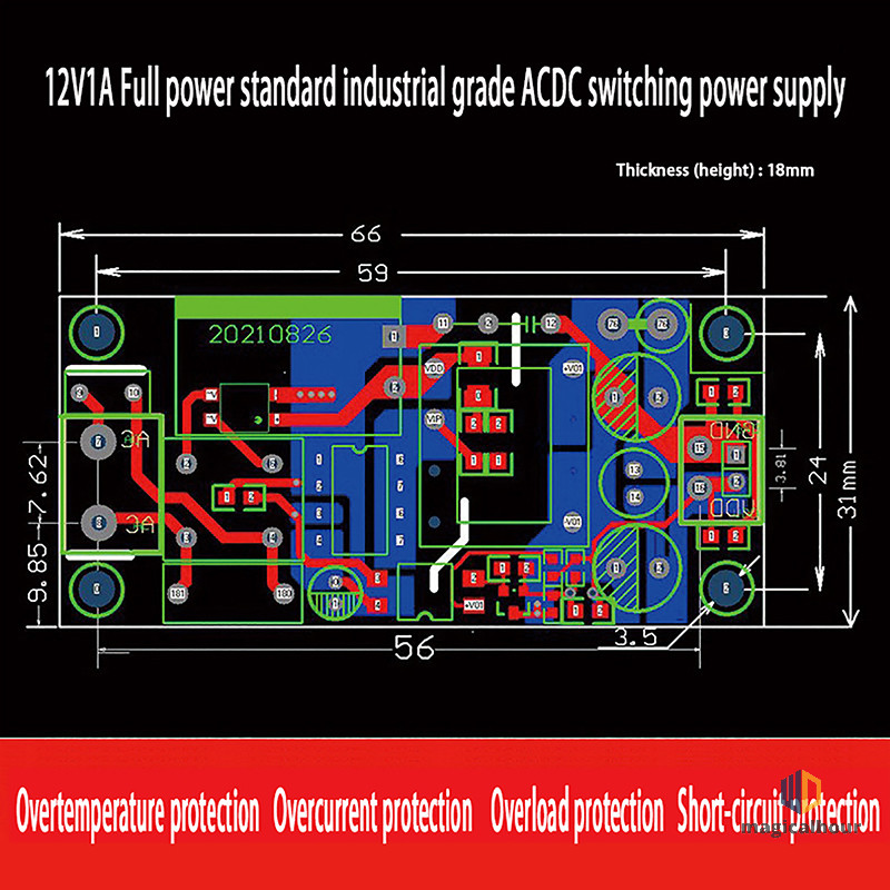 [Magichour] 1 Bộ Chuyển Đổi Chính Xác AC-DC 5V / 12V AC 220V Sang 5V DC ...