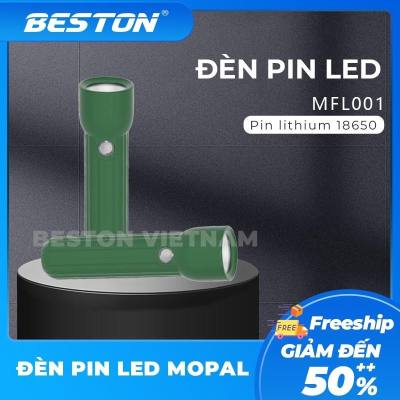 Đèn pin sạc LED mini Mopal MFL001 nhỏ gọn, thời gian sáng lên đến 6 ...