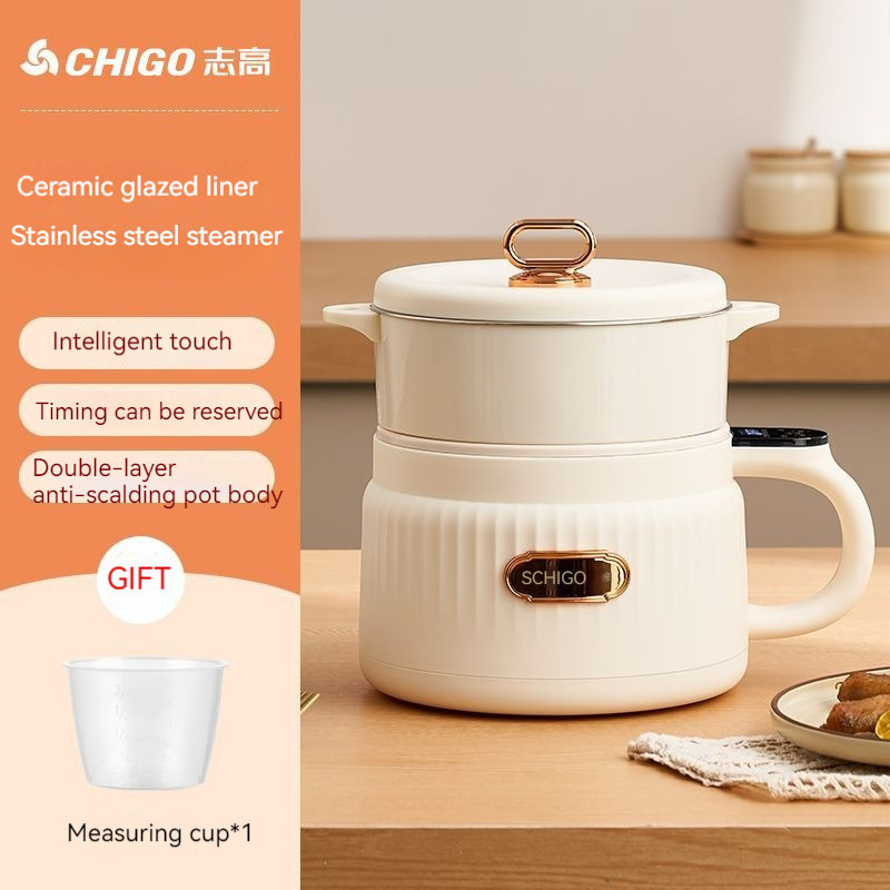 Nồi Cơm Điện Thông Minh Chigo Mini Nhà Nhỏ Đa Năng Ký Túc Xá Hấp Cơm Nấu 1 Người 2 Nồi Cơm ...