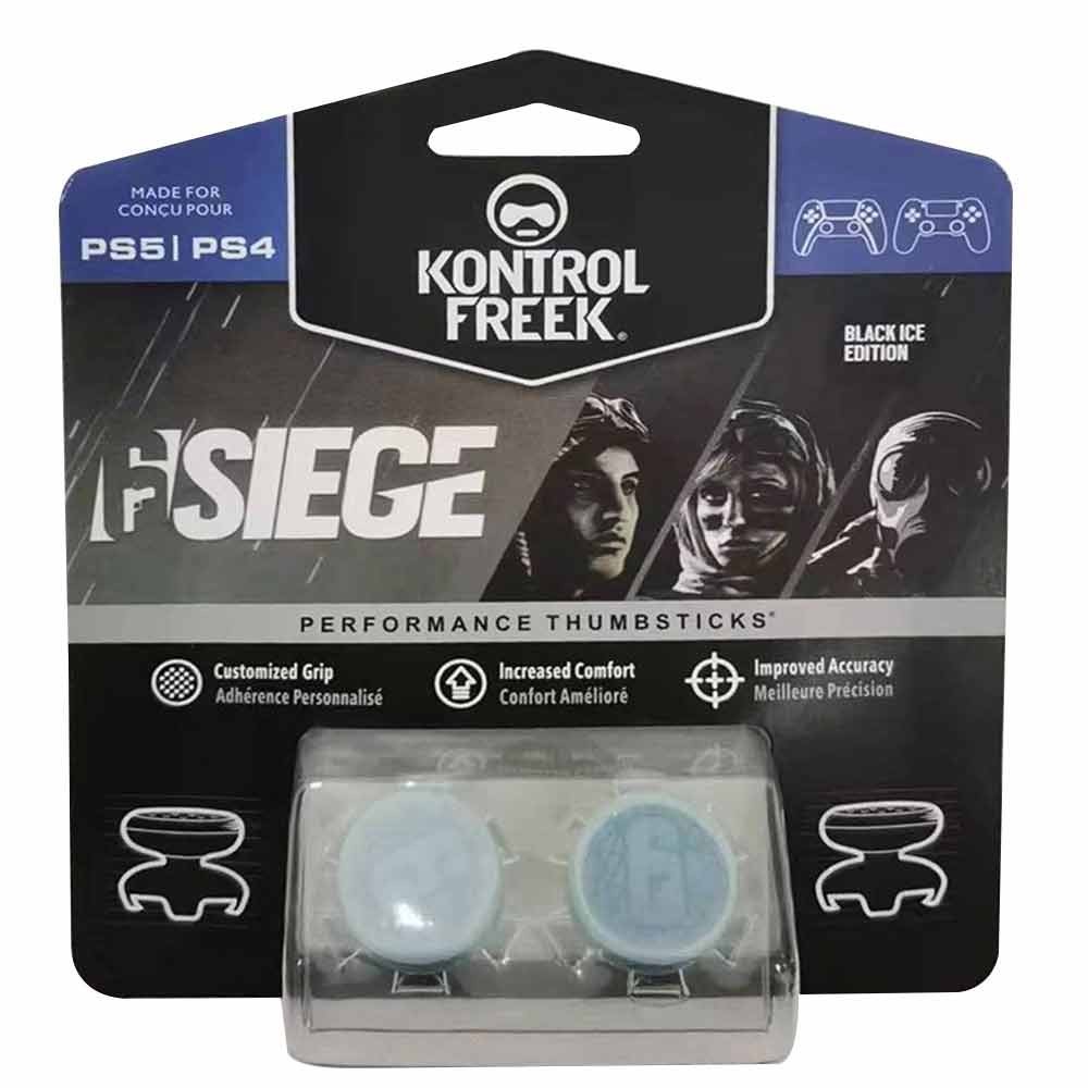 KontrolFreek FPS Rainbow 6 Siege PS5 PS4 Performance Thumbsticks Cases ...