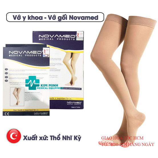 Vớ y khoa, vớ tĩnh mạch Novamed- Vớ dài qua gối Novamed Thổ Nhĩ Kỳ ...