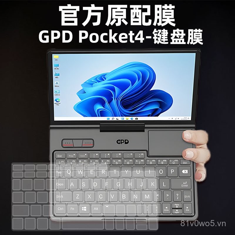 Bìa bàn phím Pocket3 cho máy tính xách tay GPD Pocket4 Engineer, 8inch ...