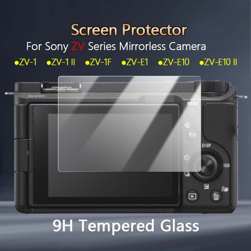 Dành Cho Sony ZV-1 ZV-1F ZV-E1 ZV-E10 II E1L E10L E10M2 Camera Mirrorless HD Clear Slim 2.5D 9H ...