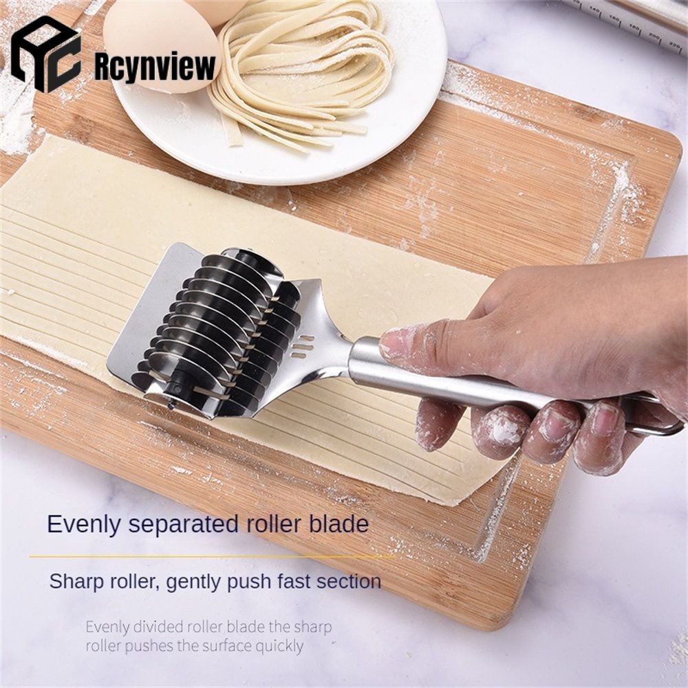 Thép không gỉ Hướng Dẫn Sử Dụng Máy Cắt Mì Cán Spaghetti Máy Bấm Pasta Máy Nhà Bếp Nông Cắt Phụ ...