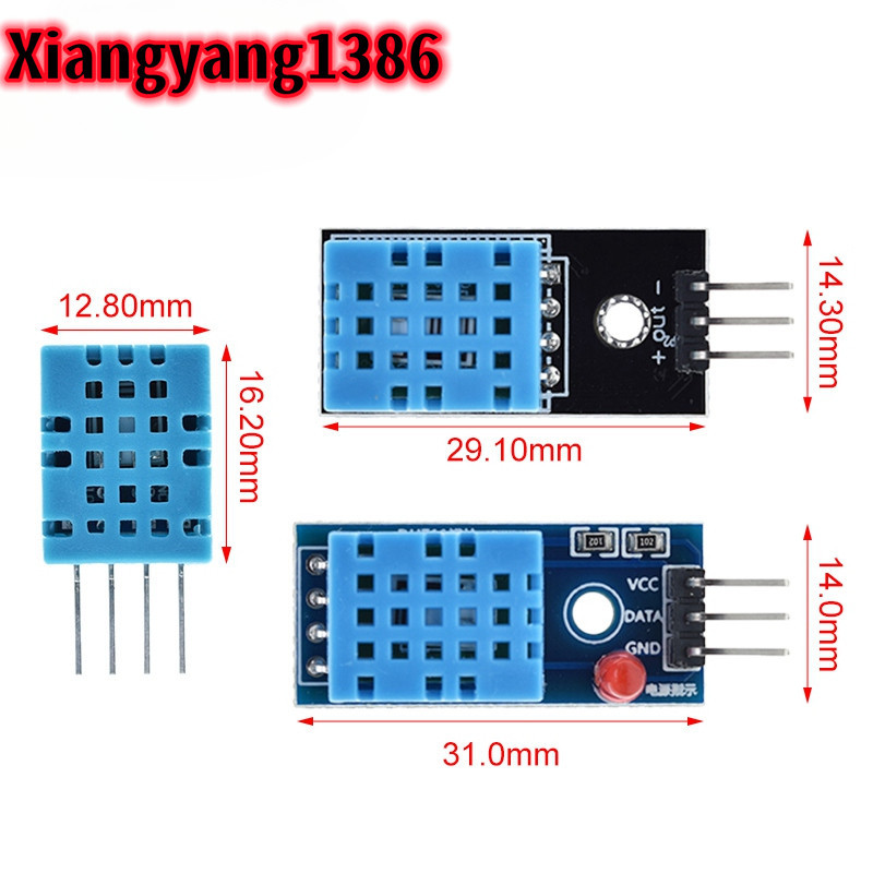 Cảm biến nhiệt độ và độ ẩm kỹ thuật số DHT11 cho mô-đun độ ẩm DHT11 của ...