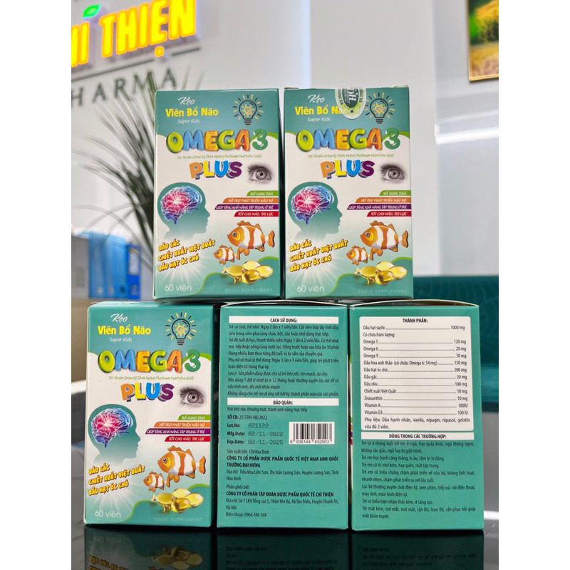Viên Bổ Não Omega Pluss | Shopee Việt Nam