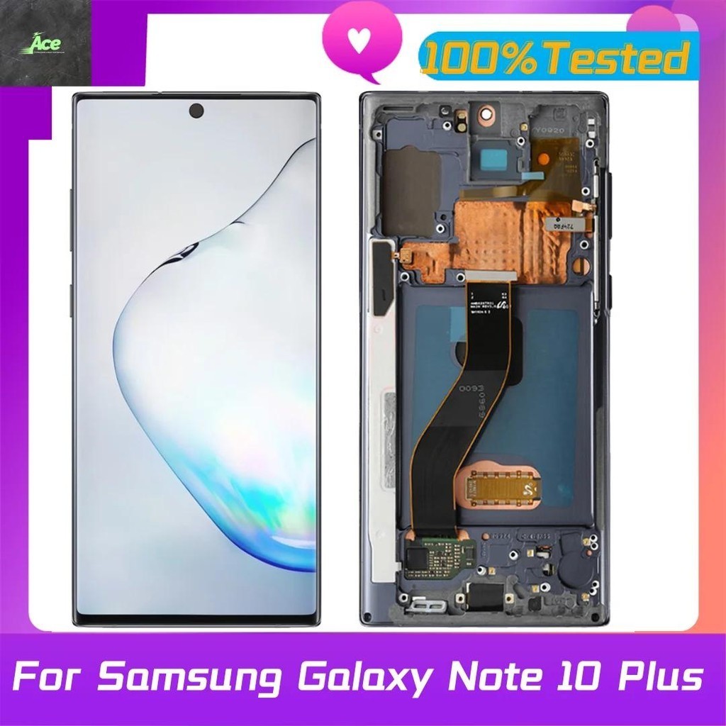 Màn hình AMOLED Note 10 Plus cho Samsung Galaxy Note10 + N975F Màn hình ...