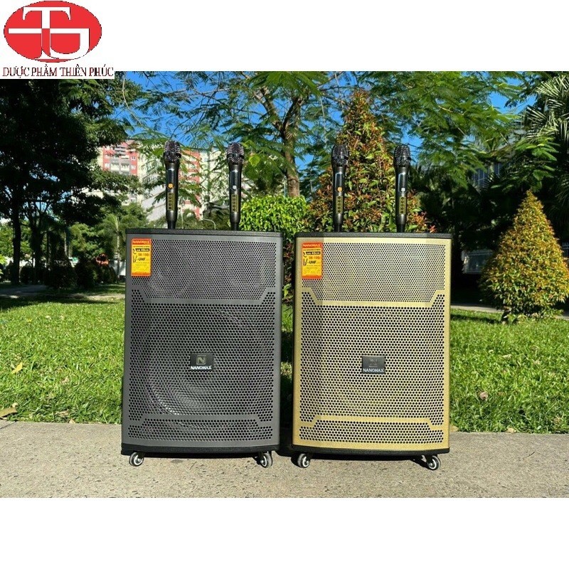 [HCM] Loa Kéo Nanomax SK-15Q2 (Bass 40cm, công suất 450W, Karaoke, 2 mic) - Hàng Chính Hãng ...