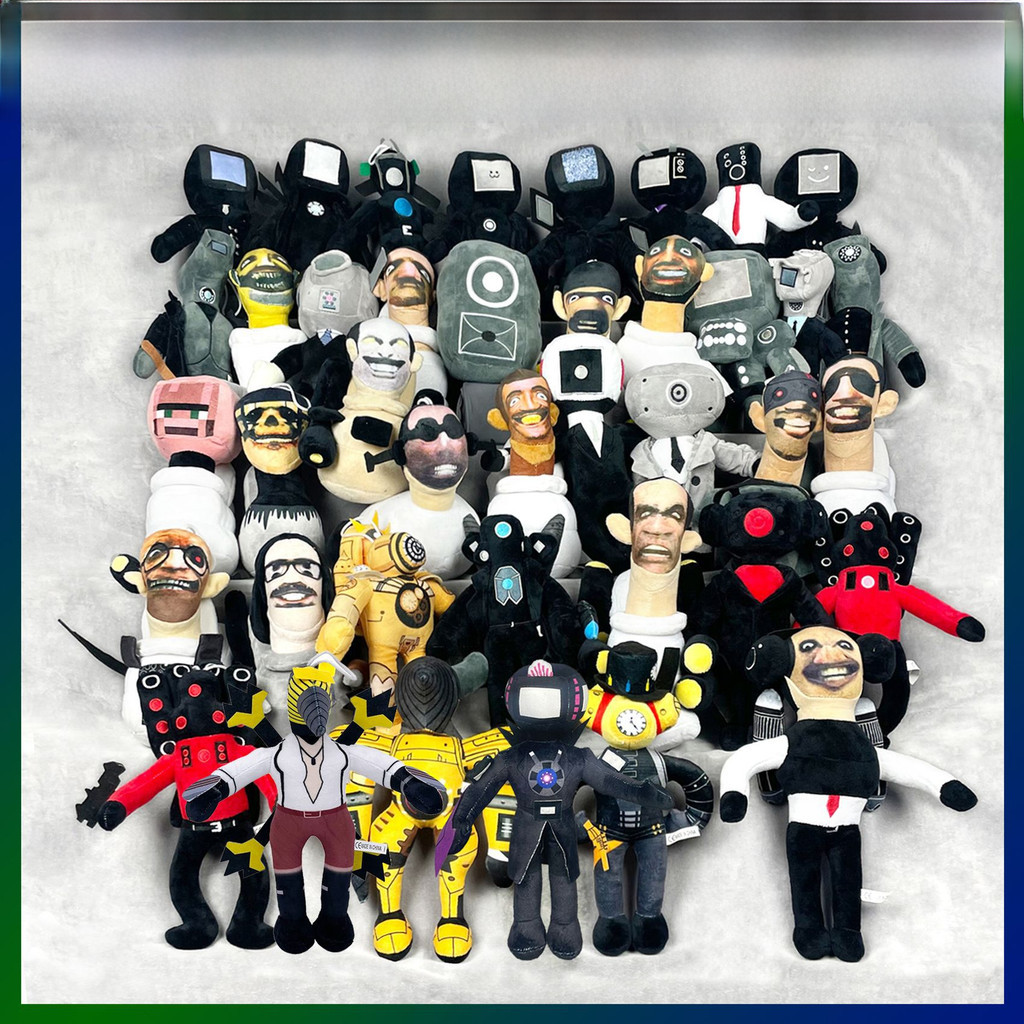 Cross-Border Skibidi Toilet Toilet Person Vs Monitor Person Doll Audio ...