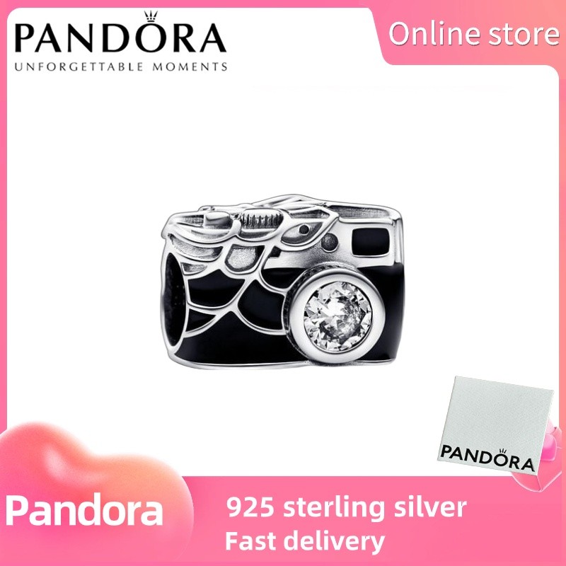 100% bạc S925 chính hãng PANDORA 792352 C01] Bùa chụp ảnh selfie Marvel ...