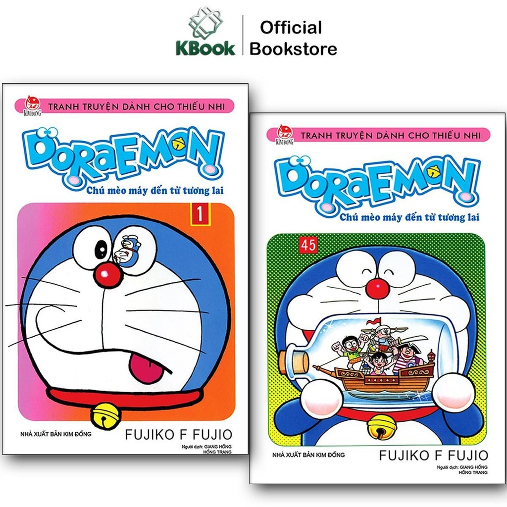 Truyện Tranh - Doraemon - Bộ Truyện Ngắn 45 Tập (Tập 1 - 45) - Kim Đồng ...