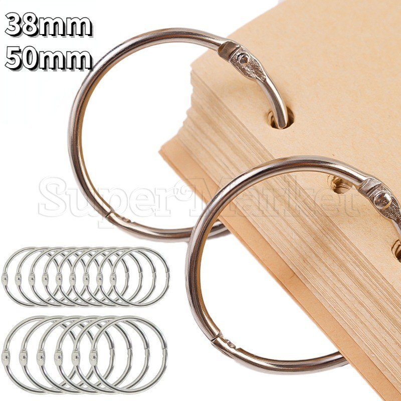 Nhẫn tròn lá rộng 38 / 50mm - Khóa mở chất kết dính - Vòng đựng máy ...