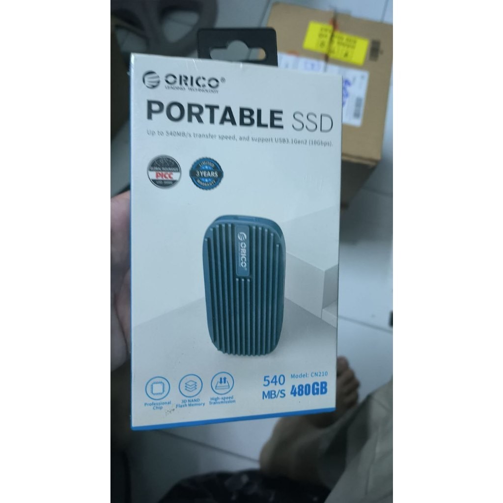 Box Orico SSD rời model CN210 Mini Portable SSD có sẵn SSD NVME tốc độ ...