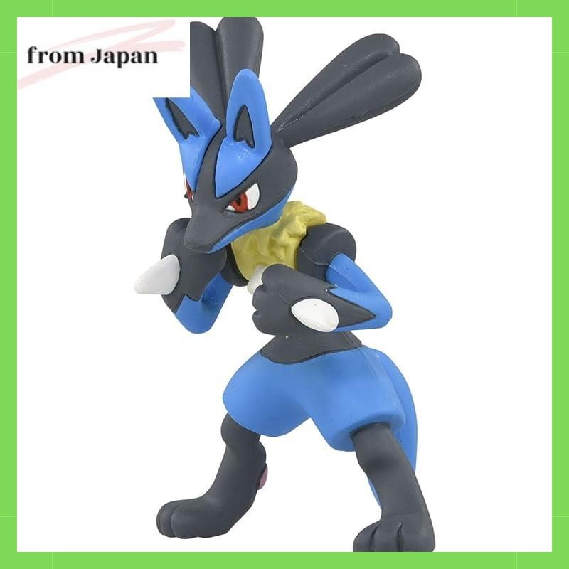 TOMY "Pokémon Monster Mon Colle MS-10 Lucario" Pokémon figure toy, 4 ...