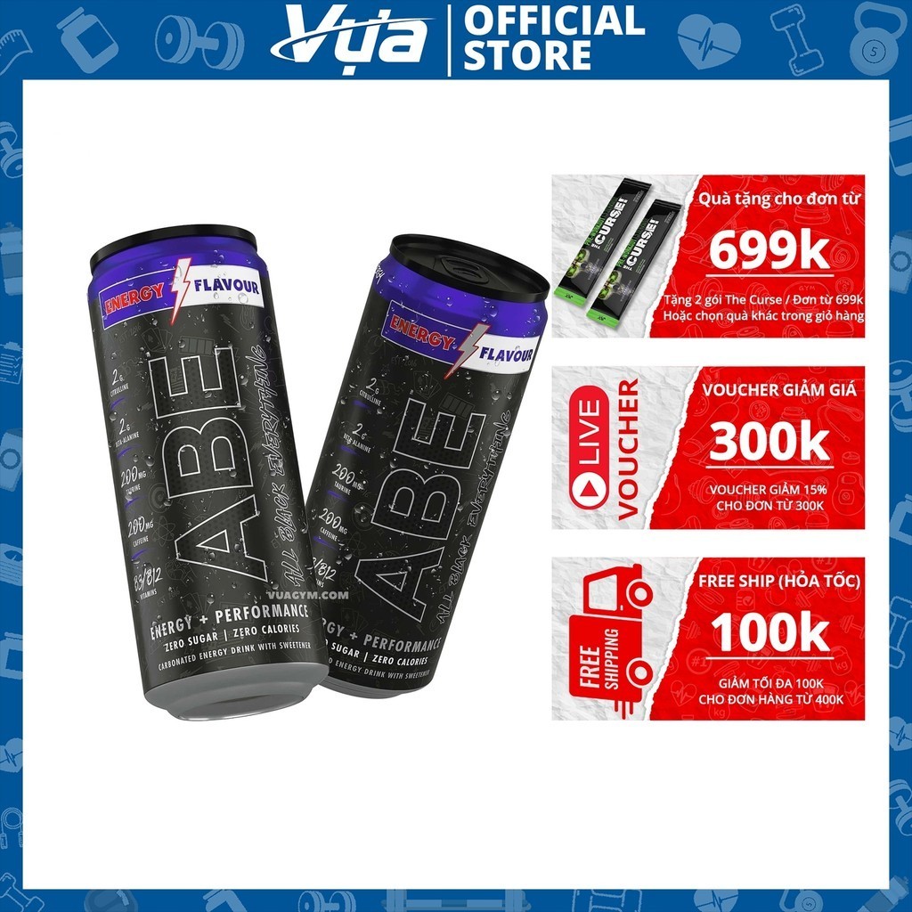 Applied Nutrition - ABE Can (330ml) - Tăng sức mạnh và năng lượng, Hỗ ...