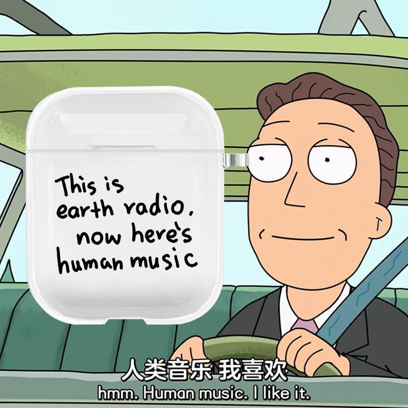 Creative Radio Rick Morty Airpod Pro2 / Pro / 1 / 2 / 3 Vỏ bảo vệ thế ...