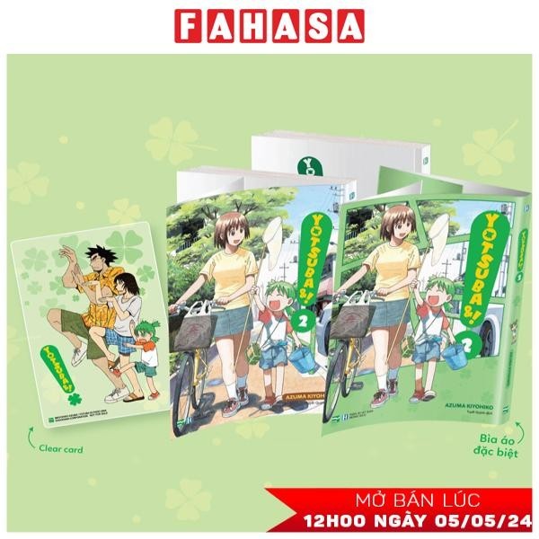 Sách Yotsuba&! - Tập 2 - Bản Đặc Biệt - Tặng Kèm Bìa Áo Đặc Biệt ...