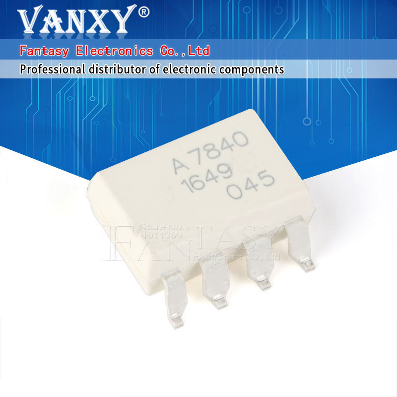 5 chiếc HCPL7840 SOP8 HCPL-7840 SOP-8 A7840 SOP HCPL-7840-500E bộ ghép nối quang điện linh kiện ...