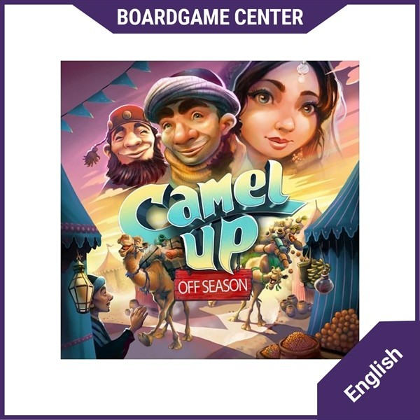 Bộ trò chơi Boardgame - Camel Up: Off Season (2021) Can you stack the ...