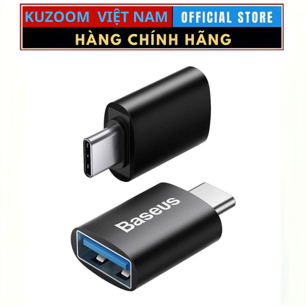 Đầu chuyển OTG Type C to USB 3.1 tốc độ cao Baseus Ingenuity Series ...