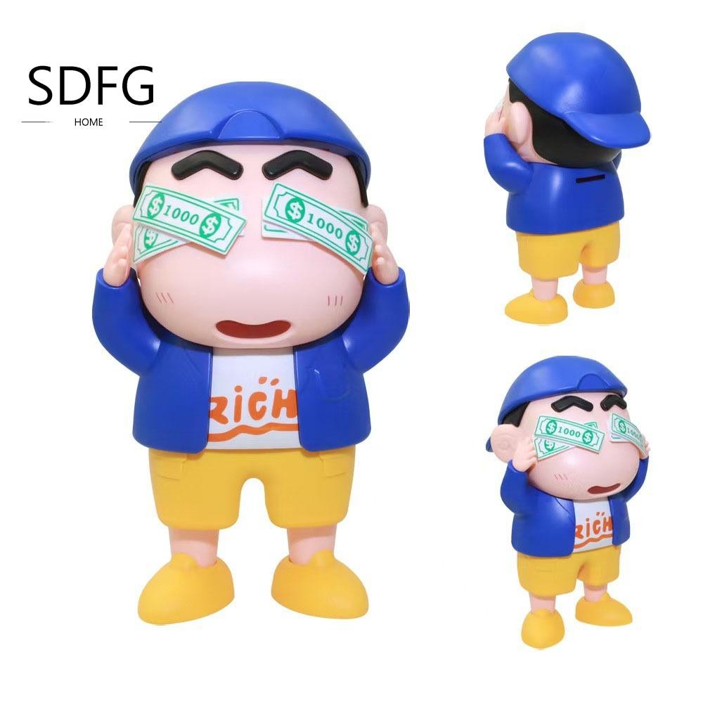 Sdfg Crayon Shin-Chan Piggy Bank, Mô hình hình phong phú Crayon Shin ...