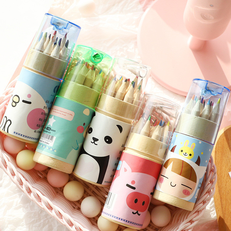 Bút vẽ bút chì 12 màu Bút tô màu Bút vẽ màu đặc biệt cho văn phòng sinh ...