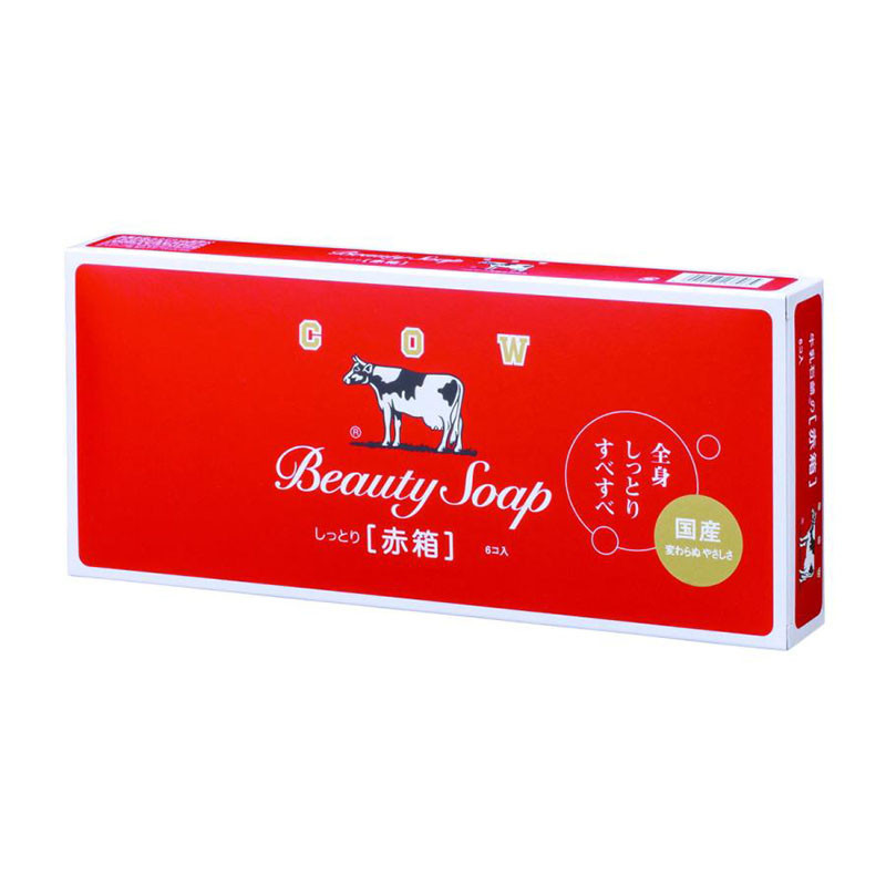 Cow brand soap red box 90g x 6 pcs blue box 85g x 6 pcs | Shopee Việt Nam