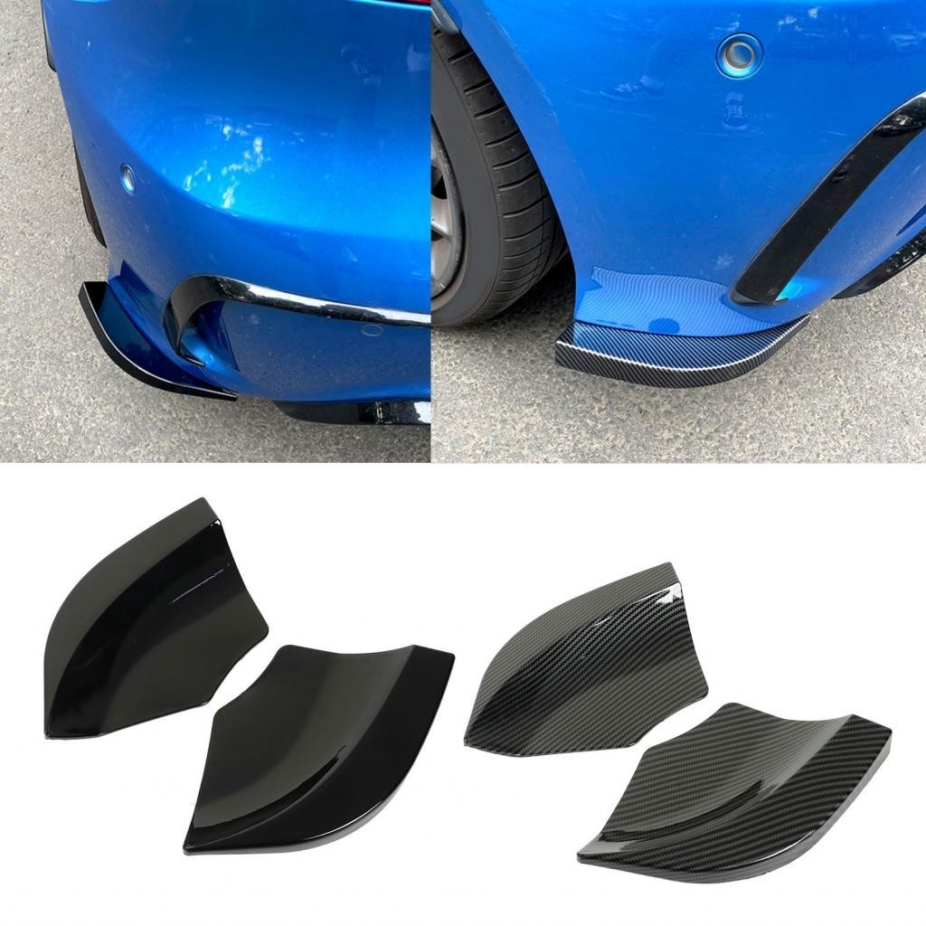 Iuxishop Rear Bumper Splitter ABS Diffuser Left and Right Replacement ...